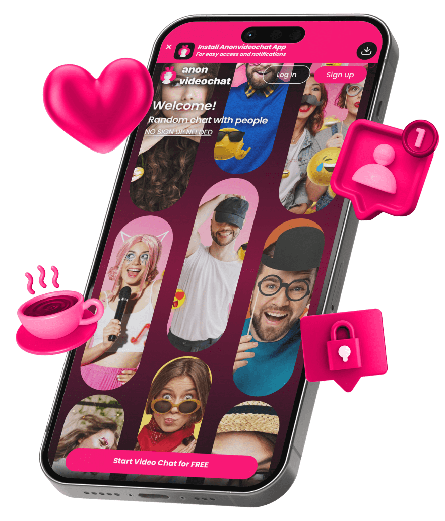 Anon Video Chat - Talk anonymously with people